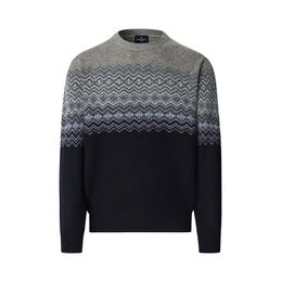Hackett London Pullover Herren Gr&ouml;&szlig;e XL marine / dunkelgrau / wei&szlig;