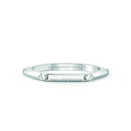 Philipp Plein Jewellery Armband 'The Plein Cuff' Damen Gr&ouml;&szlig;e S silber