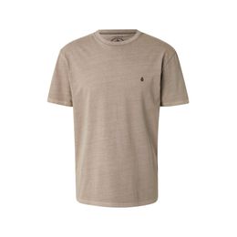 Volcom T-Shirt 'SOLID STONE' Herren Gr&ouml;&szlig;e XL dunkelbeige
