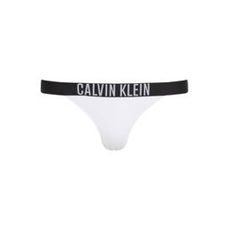 Calvin Klein Swimwear Bikinihose 'Intense Power' Damen Gr&ouml;&szlig;e XL schwarz / wei&szlig;