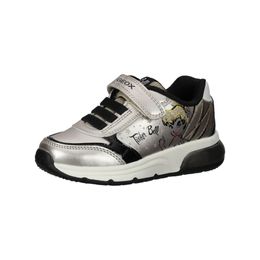 Geox Sneaker M&auml;dchen Gr&ouml;&szlig;e 25 gold / feuerrot / schwarz / silber