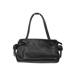 Coccinelle Handtasche klein Leder Damen Gr&ouml;&szlig;e One Size Second Hand schwarz