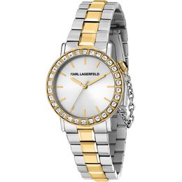 K by KARL LAGERFELD Karl Lagerfeld Uhr Damen Gr&ouml;&szlig;e One Size gold / silber