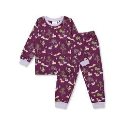 Sense Organics Pyjama "Long John" in Lila - 49% | Gr&ouml;&szlig;e 98/104 | Kinder-waesche