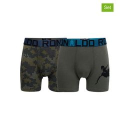 CR7 2er-Set: Boxershorts in Khaki - 49% | Gr&ouml;&szlig;e 140-152 | Kinder-waesche