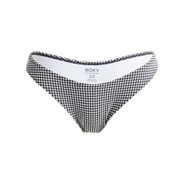 Roxy Bikinihose 'Gingham' Damen Gr&ouml;&szlig;e M anthrazit / wei&szlig;