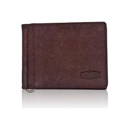SPARWELL Leder-Geldb&ouml;rse "Lucas" in Braun - (B)11,5 x (H)9 x (T)1 cm - 56% | Portemonnaies-etuis