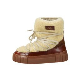 Gant Footwear Winterboots "Snowmont" in Creme/ Braun - 68% | Gr&ouml;&szlig;e 37 | Damen-stiefel