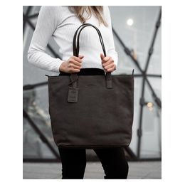SPARWELL Leder-Schultertasche "Alice" in Braun - (B)34 x (H)41 x (T)12 cm - 55% | Damen-taschen