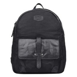 SPARWELL Leder-Rucksack "Stable Sawyer" in Schwarz - (B)31 x (H)41 x (T)15 cm - 56% | Damen-taschen