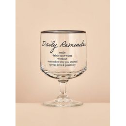 Bella Maison Dessertschale "Daily Reminder" in Transparent/ Schwarz - 300 ml - 62% | Gedeckter-tisch