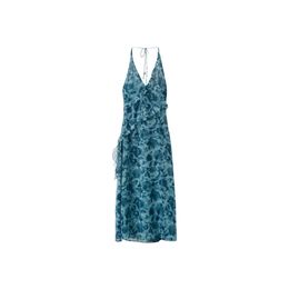 MANGO TEEN Kleid 'Arce' Damen Gr&ouml;&szlig;e 34 blau / enzian Winterkleid
