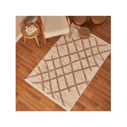 Bella Maison Kurzflor-Teppich ''Soso'' in Creme/ Beige - (L)180 x (B)120 cm - 75% |