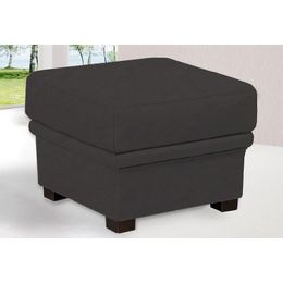Sit & More sit&more Polsterhocker &raquo;Savona, B: 58 cm&laquo; individuell zu kombinieren schwarz SOFTLUX -Kunstleder;SOFTLUX /Struktur (Korpus in Kunstleder, Sitz und 