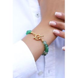 L'Atelier de Gaia Vergold. Armband mit Edelsteinen - 88% | Schmuck