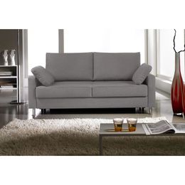 Bali Schlafsofa &raquo;FLEXA, Sitzen / Relaxen / Schlafen&laquo; &ndash; Schlafsofa &bdquo;Made in Germany&ldquo; silber