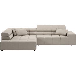 Home Affaire Ecksofa &raquo;Ancona incl. Kopfteilverstellung, OTTOs Choice, Breite 319cm, L-Form&laquo; wahlweise motorische Sitztiefenverstellung, auch in Cord +