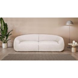 LeGer Home by Lena Gercke Big-Sofa &raquo;YANI, Designersofa, organische Form, Ma&szlig;e B/T/H: 240/64/81 cm&laquo; mit Wellenunterfederung, auch in Boucl&eacute;, passend 
