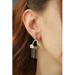 Pierres delicates Vergold. Ohrringe mit Edelsteinen - 75% | Schmuck