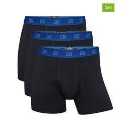 CR7 3er-Set: Boxershorts in Schwarz - 57% | Gr&ouml;&szlig;e XL | Herren-waesche