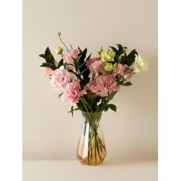 Bella Maison Vase ''Linda'' in Gelb - (H)20 x &Oslash; 11 cm - 60% | Kerzen-vasen
