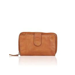 Bellicci Leder-Geldb&ouml;rse "Collins" in Hellbraun - (B)9 x (H)17 x (T)3 cm - 54% | Portemonnaies-etuis
