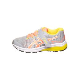 asics Laufschuhe "GT-1000 8 PS" in Grau/ Orange/ Gelb - 43% | Gr&ouml;&szlig;e 27 | Kinder-sportschuhe