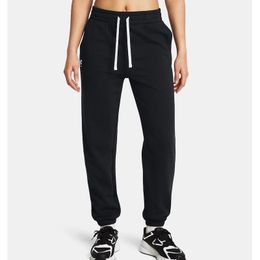 Under Armour Damen Jogginghose &raquo;RIVAL&laquo; innen weich angeraut schwarz XL, N-Gr