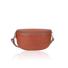 Bellicci Leder-Brustbeutel "Kalyn" in Hellbraun - (B)27 x (H)24 x (T)8 cm - 57% | Damen-koffer-reisegepaeck