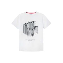 Hackett London T-Shirt 'Skyscraper' Jungen Gr&ouml;&szlig;e 110 schwarz / wei&szlig;