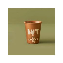 Bella Maison Kaffeebecher "First Espresso" in Orange - 100 ml - 69% | Gedeckter-tisch