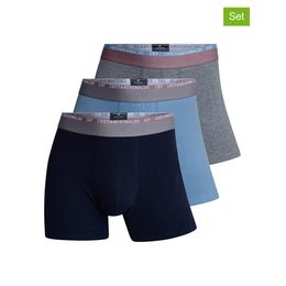 CR7 3er-Set: Boxershorts in Dunkelblau/ Hellblau/ Grau - 57% | Gr&ouml;&szlig;e M | Herren-waesche