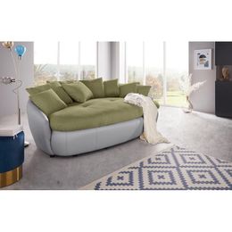COTTA Big-Sofa &raquo;Aruba&laquo; gem&uuml;tliches Megasofa in XXL in organischer Form mit vielen Kissen Luxus-Microfaser (100% Polyester); Microfaser-Feinstruktur (