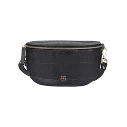 Bellicci Leder-Brustbeutel "Valencia" in Schwarz - (B)25 x (H)16 x (T)7 cm - 57% | Damen-koffer-reisegepaeck