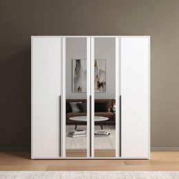 Rauch Dreht&uuml;renschrank &raquo;Kleiderschrank Schrank Garderobe W&auml;scheschrank NAGATA mit Spiegel&laquo; in 3 verschiedenen Ausstattungen BASIC/CLASSIC/PREMIUM, und