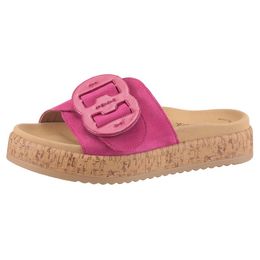 Gabor Damen Pantolette , Plateau, Sommerschuh, Bequemschuh, Best Fitting f&uuml;r gute Passform pink 38