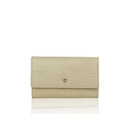 Bellicci Leder-Geldb&ouml;rse "Velora" in Beige - (B)17 x (H)10 x (T)3 cm - 53% | Portemonnaies-etuis
