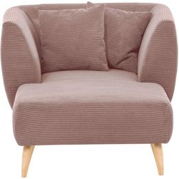 Home Affaire Loveseat &raquo;Colori&laquo; rosa 100% Polyester