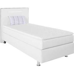 Collection AB Boxspringbett &raquo;London, inklusive Topper und Kissen, mit LED-Beleuchtung&laquo; Boxspringbett erh&auml;ltlich in 90cmx200cm, 140cmx200cm & 