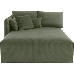 OTTO home Ottomane &raquo;N&ouml;re&laquo; Lounge-Modul - zum eigenen Zusammenstellen, Breite 138cm, Tiefe 168cm gr&uuml;n 92% Polyester, 8% Polyamid