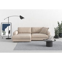 Trendmanufaktur Ecksofa &raquo;Bourbon, Mega Designsofa mit tollem Sitzkomfort, Breite 250cm, L-Form&laquo; extra tiefe Sitzfl&auml;che, wahlweise mit 
