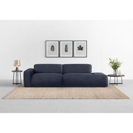 Trendmanufaktur Big-Sofa &raquo;Braga, mit hochwertigem Kaltschaum, Megasofa, in Cord erh&auml;ltlich&laquo; modernes Big-Sofa, Couch mit hohem Sitzkomfort, 277/72/107
