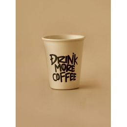 Bella Maison Kaffeebecher "Drink Espresso" in Creme - 100 ml - 57% | Gedeckter-tisch