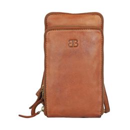 Bellicci Leder-Handytasche "Cybele" in Hellbraun - (B)13 x (H)22 x (T)3 cm - 52% | Damen-handytaschen