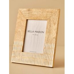 Bella Maison Bilderrahmen "Edna" in Hellbraun/ Wei&szlig; - (B)23 x (H)28 cm - 67% | Wanddekoration