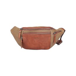 SPARWELL Leder-Brustbeutel "Simply Sloan" in Beige/ Hellbraun - (B)32 x (H)14 x (T)7 cm - 63% | Damen-koffer-reisegepaeck