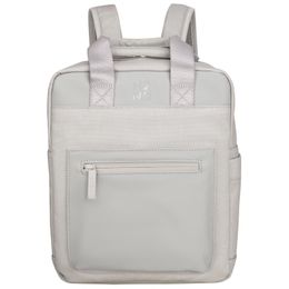 Harbour 2nd Damen Harbour 2nd Cityrucksack &raquo;Hamburg L&laquo; Tagesrucksack Arbeitsrucksack Freizeitrucksack grau