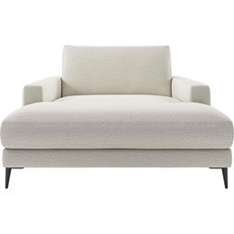 Home Affaire Chaiselongue &raquo;Downtown Loungem&ouml;bel zum Relaxen, B/T/H: 132/170/84 cm&laquo; auch in Boucl&eacute;, Cord und Easy care - leicht mir Wasser zu reinigen 