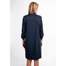 Eterna Damen Hemdblusenkleid &raquo;LOOSE FIT&laquo; blau 46, Normalgr&ouml;&szlig;en