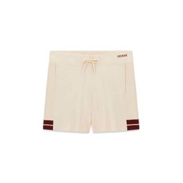 Guess Shorts Damen Gr&ouml;&szlig;e 34 beige / dunkelrot
